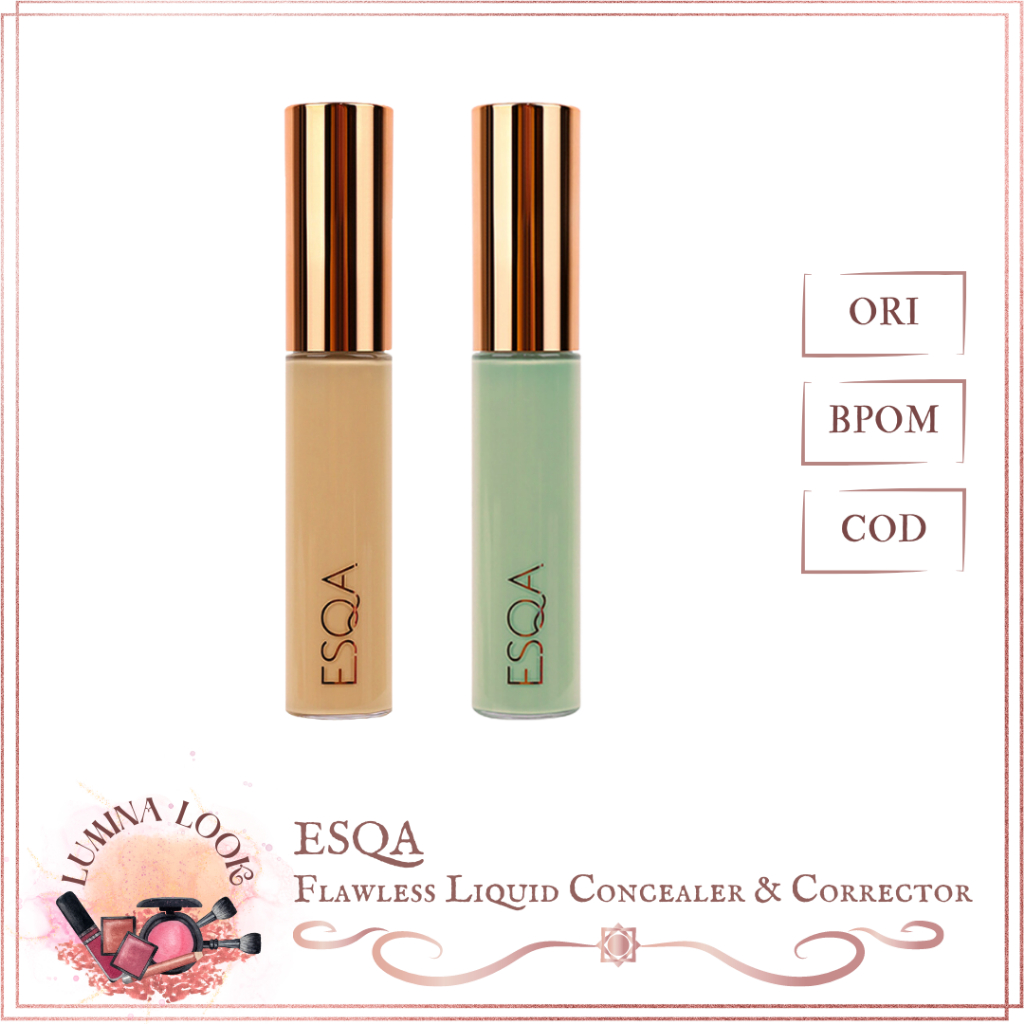 Jual ESQA Flawless Liquid Concealer & Corrector 15gr | Shopee Indonesia