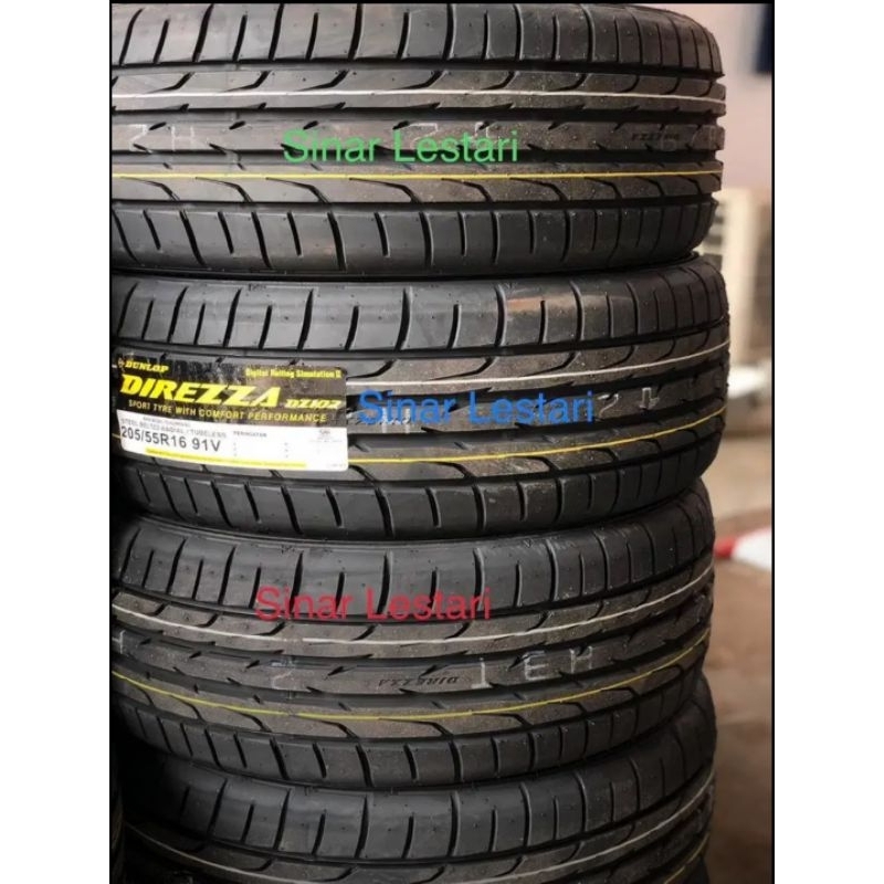 Jual Ban Dunlop Direzza DZ102 205 55 R16 91V Ban Mobil Civic, Xpander, Altis Dll. | Shopee Indonesia