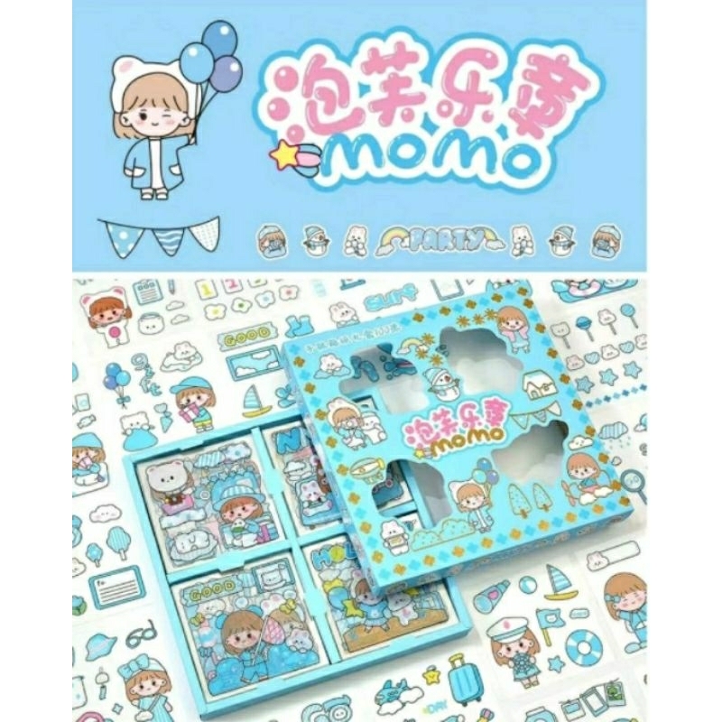 Jual Sticker MOMO isi 100 pcs | Shopee Indonesia