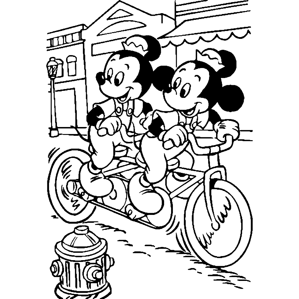 Jual Gambar Sketsa Mewarnai / Mickey Mouse / Part 3 / Gambar Sketsa ...