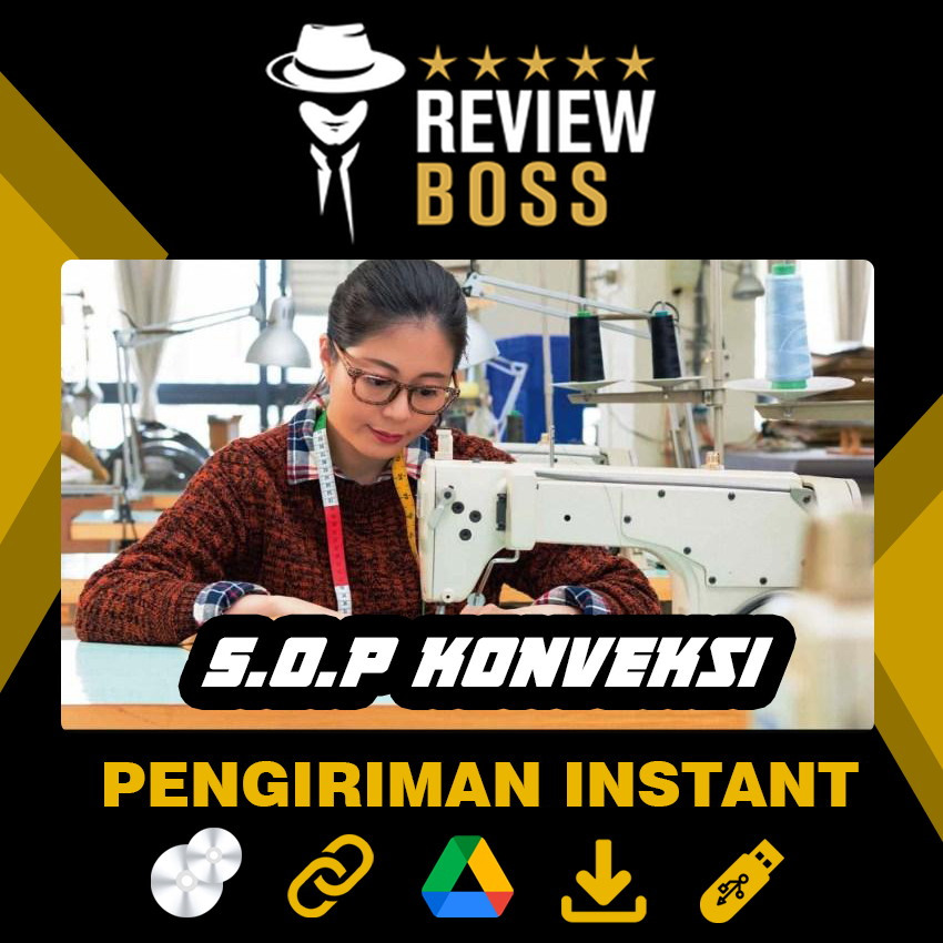 Jual SOP KONVEKSI JAHIT BAJU S.O.P PRODUKSI GARMENT COSTING JOB DESC ...