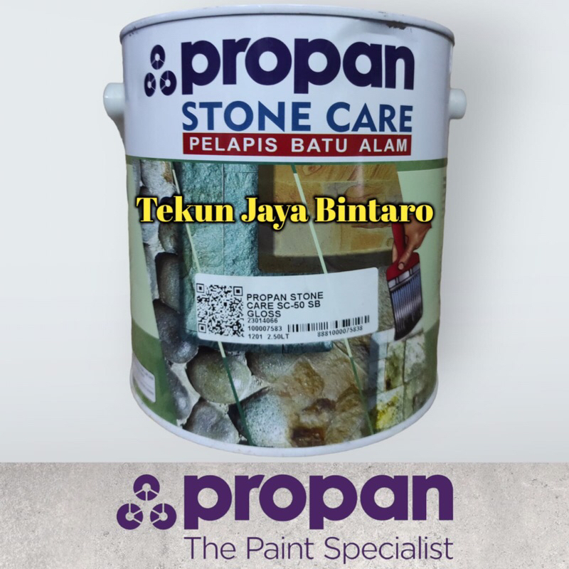 Jual Cat Batu Alam Coating PROPAN STONE CARE - 2.5 LT | Shopee Indonesia