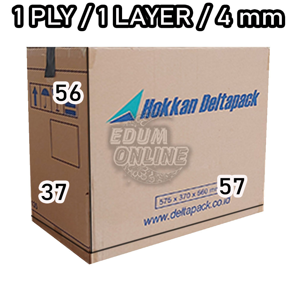 Jual Kardus Polos 2 layer 1 layer Kuat Tebal Box Pindahan Dynaplast ...