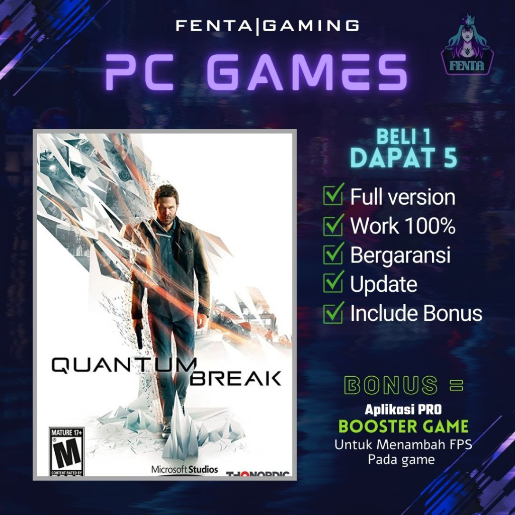 Jual QUANTUM BREAK STEAM EDITION - GAME PC - GAME LAPTOP | Shopee Indonesia