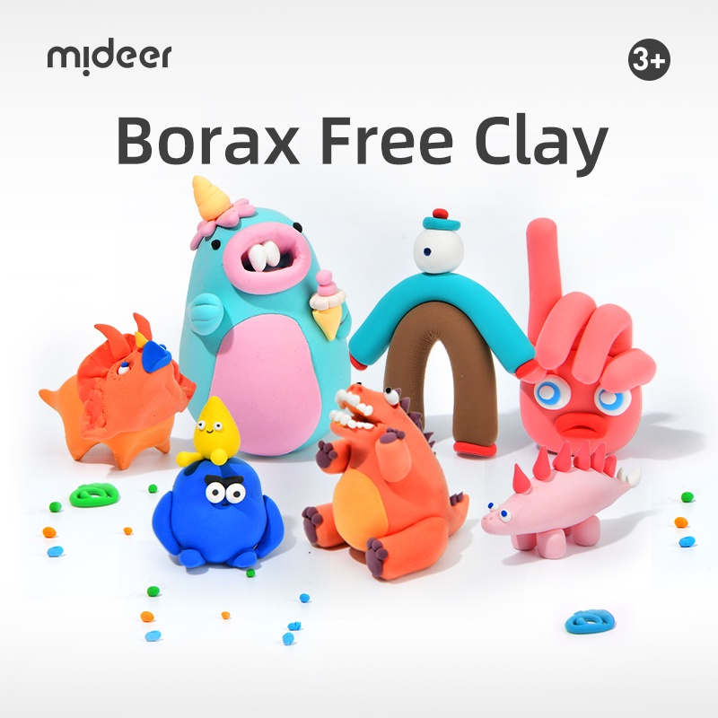 Jual Mideer Rice Clay 6 Colors Mainan Edukasi Anak Fun Play Doh ...