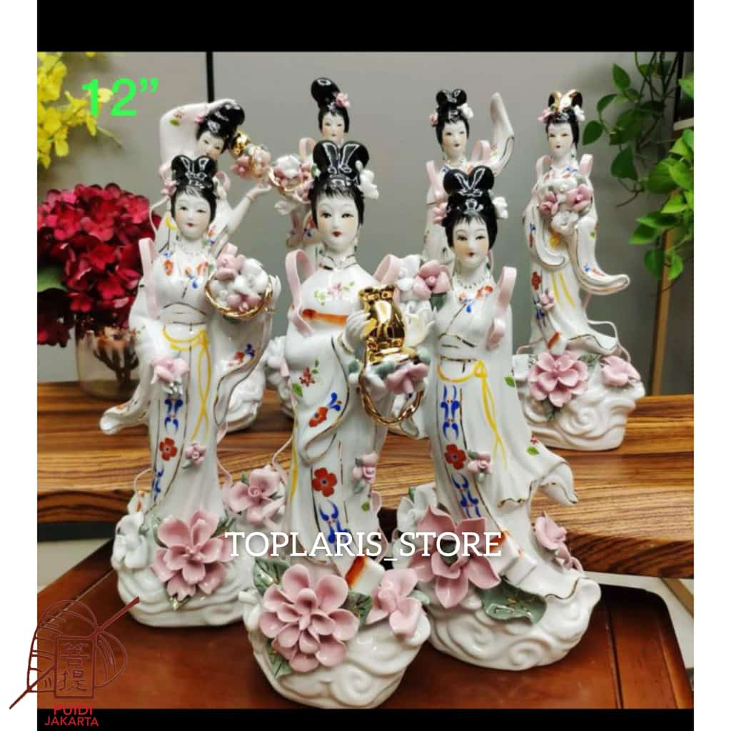 Jual Patung 7 Dewi 12in Keramik TPO | Shopee Indonesia