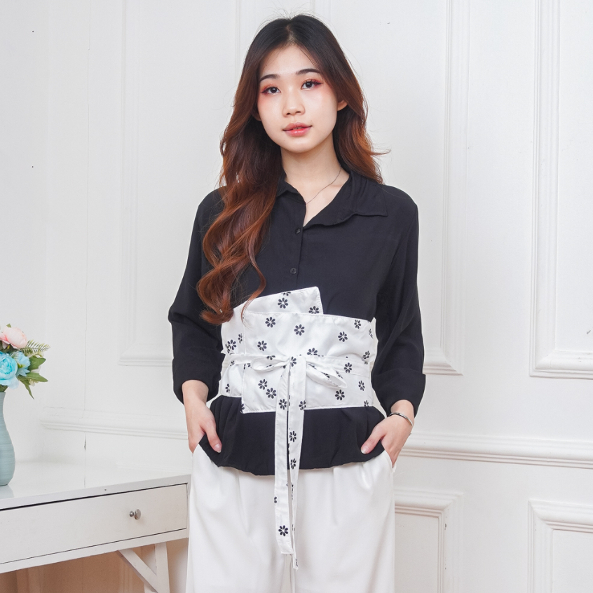 Jual NAJWA - Obi Belt Motif Premium Fashion Wanita / obi fashion wanita ...