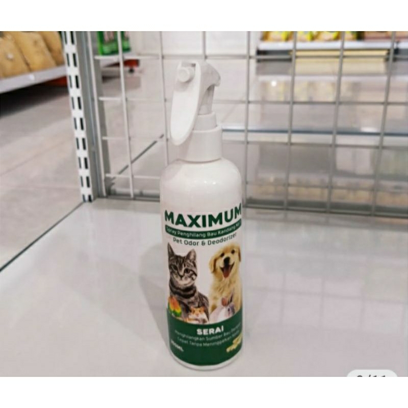 Jual 250ML MAXIMUM SPRAY PENGHILANG BAU PESING PLUS PENGHARUM UDARA ...