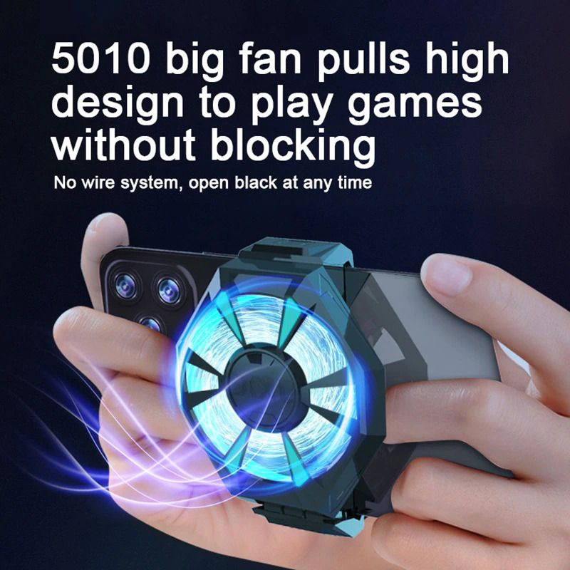Jual WILLKEY Smartphone Cooling Fan Kipas Heat Sink Rechargeable ...