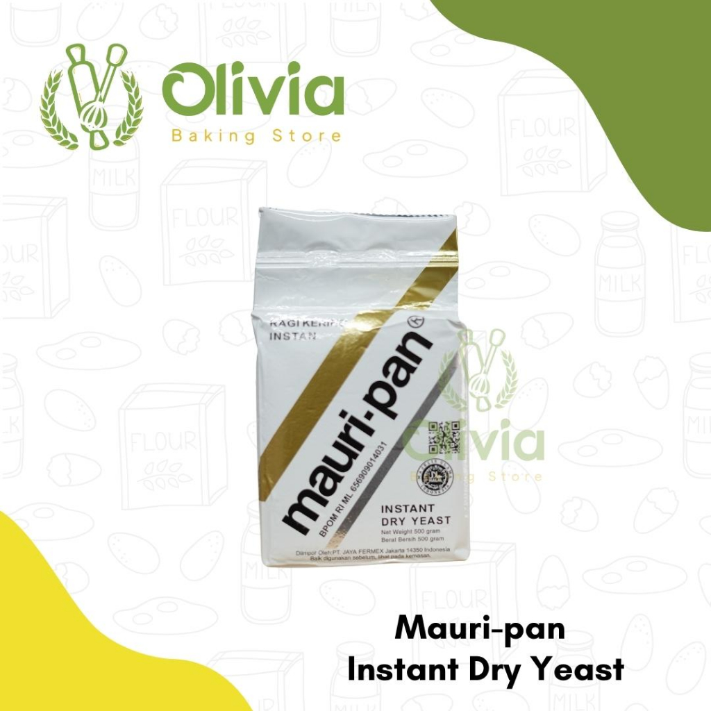 Jual Mauripan Dry Yeast Ragi Instant Ragi Kering 500Gr | Shopee Indonesia
