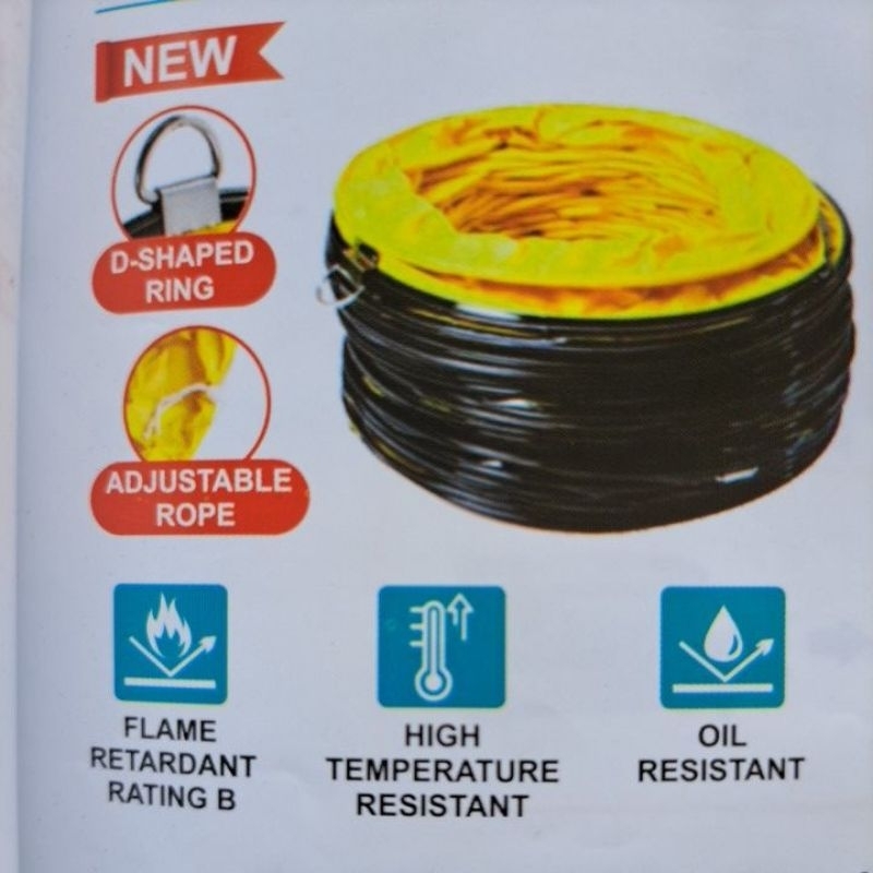 Jual Wipro Selang ducting blower ventilator BVS - 8" 10" 12" 14" 16" 20" x 5M | Shopee Indonesia