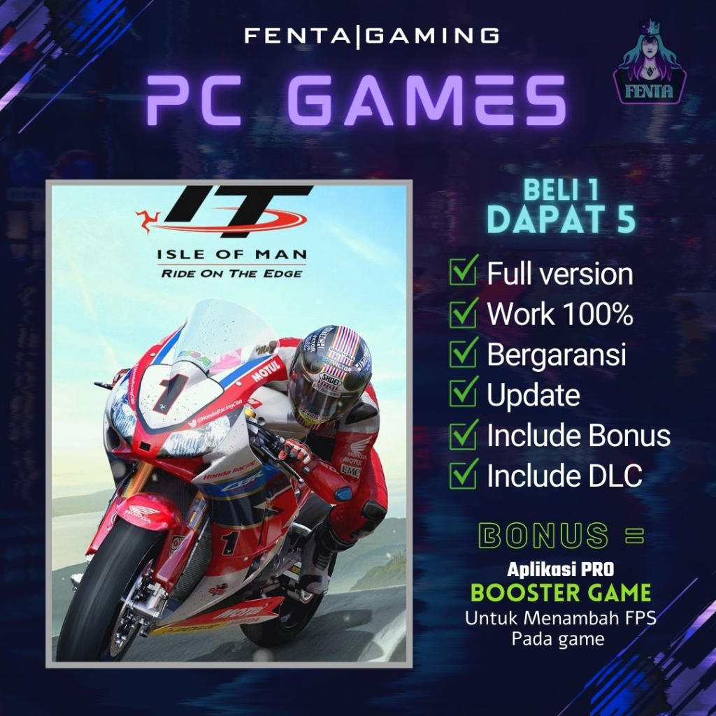 Jual TT ISLE OF MAN RIDE ON THE EDGE - GAME PC - GAME LAPTOP | Shopee ...