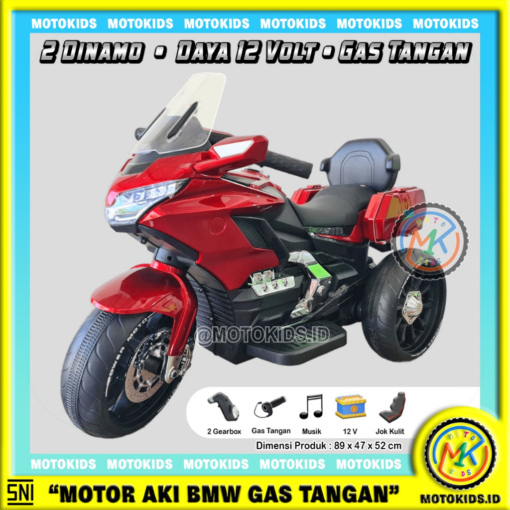 Jual NEW MOTOR AKI ANAK NMAX XMAX PCX GAS TANGAN MOTOKIDS MOKIDZ YOTTA ...