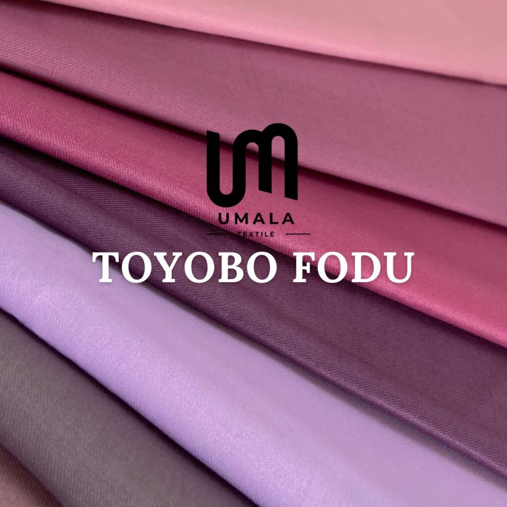 Jual Kain Katun Toyobo Fodu Premium Quality 1 Roll Arahan Gamis Koko ...