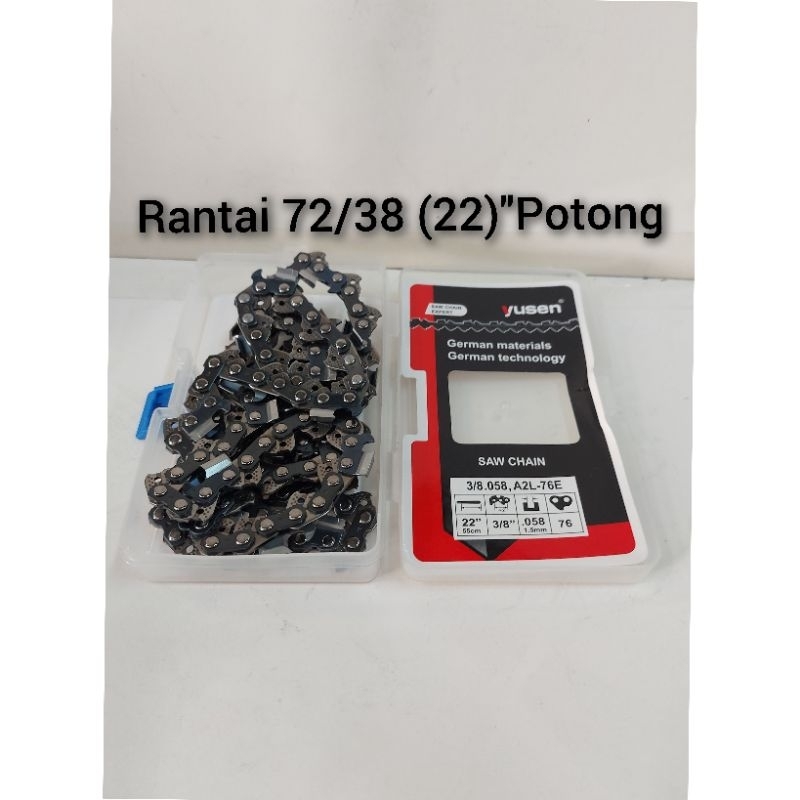 Jual Rantai chainsaw tipe potong/belah 22" | Shopee Indonesia