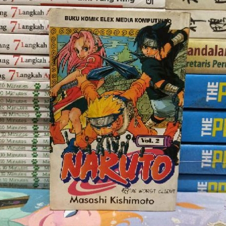 Jual KOMIK NARUTO ORIGINAL VOL 2 Masashi Kishimoto bekas | Shopee Indonesia