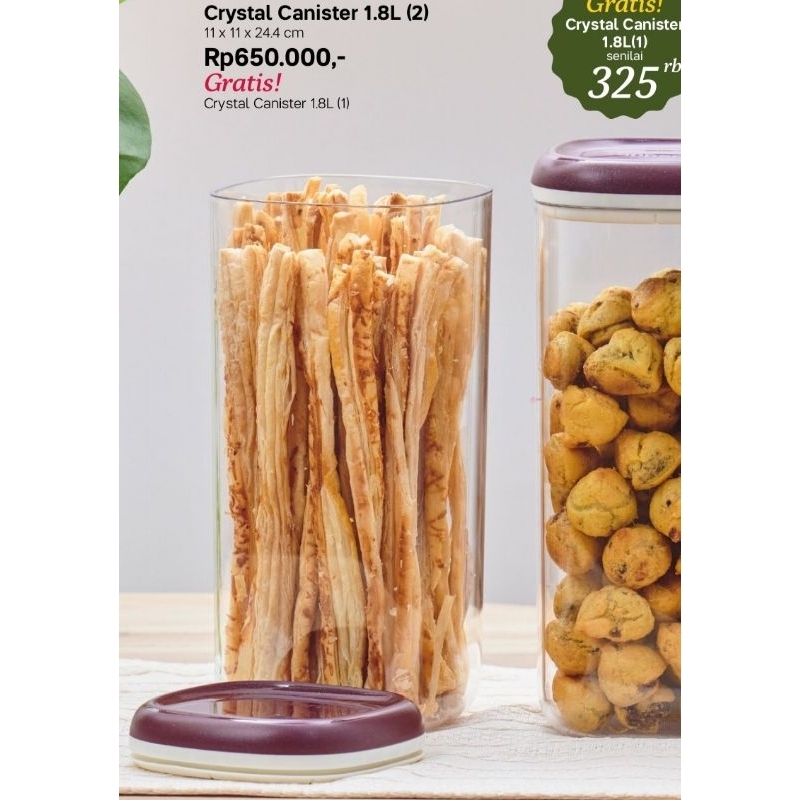 Jual Crystal canister set ori 100% | Shopee Indonesia