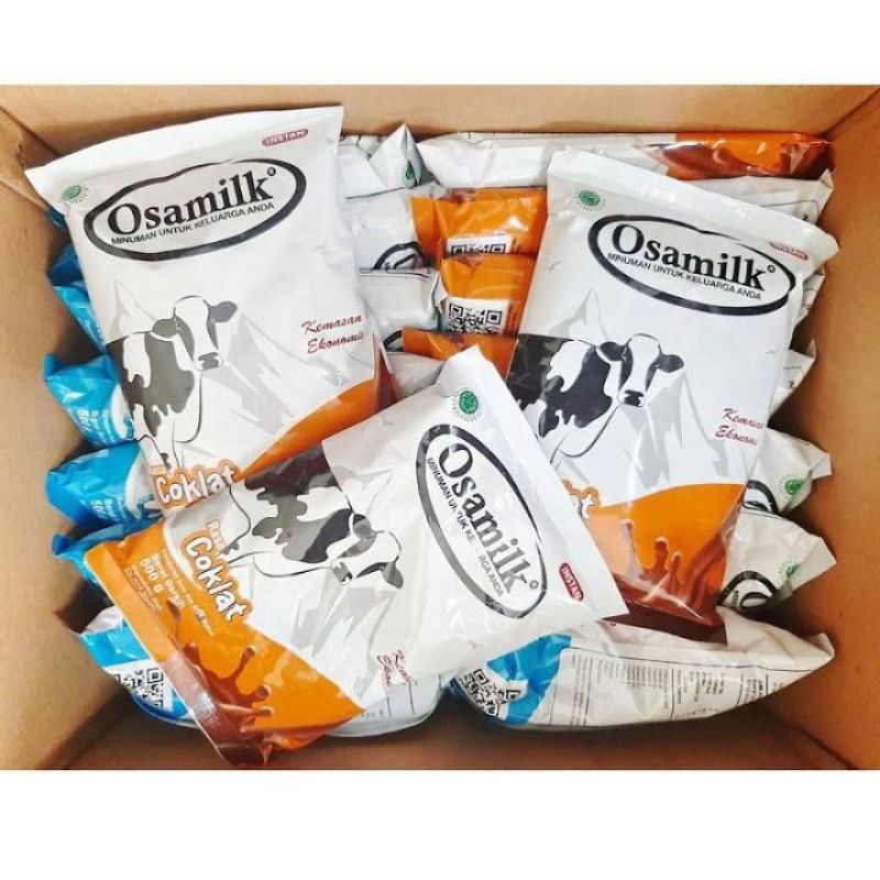 Jual OSAMILK BPOM VANILLA / COKLAT 300gr | Shopee Indonesia