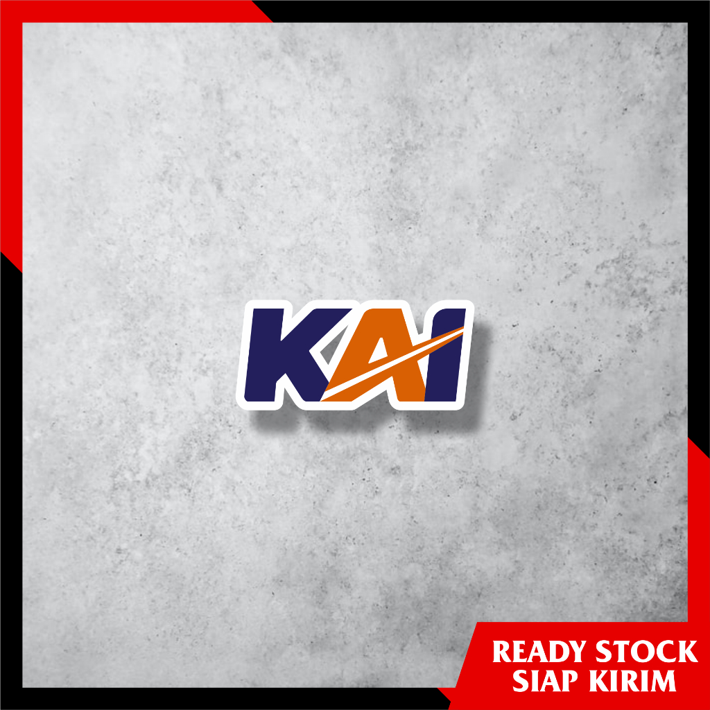 Jual STICKER LOGO KAI KERETA API INDONESIA - STIKER CUTTING VINIL ANTI ...