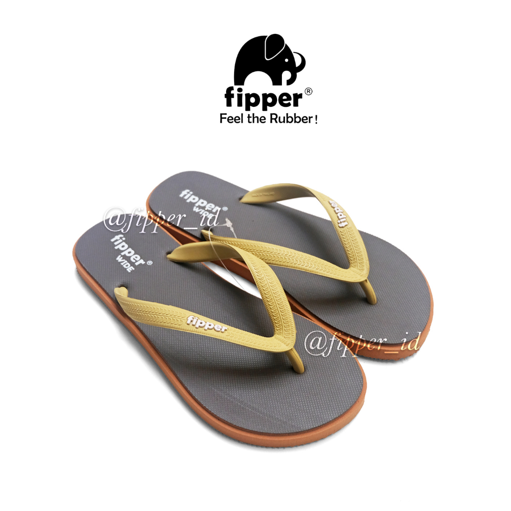 Jual Sandal Fipper Wide Original for Man/Woman - Brown(Walnut)/Brown(Copper)/Brown(Light ...