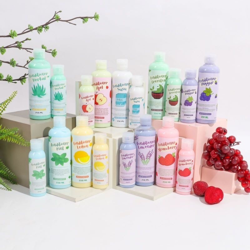 Jual [BPOM] CONDITIONER RAMBUT ALA SALON 250ML / KONDISIONER RAMBUT BY ...