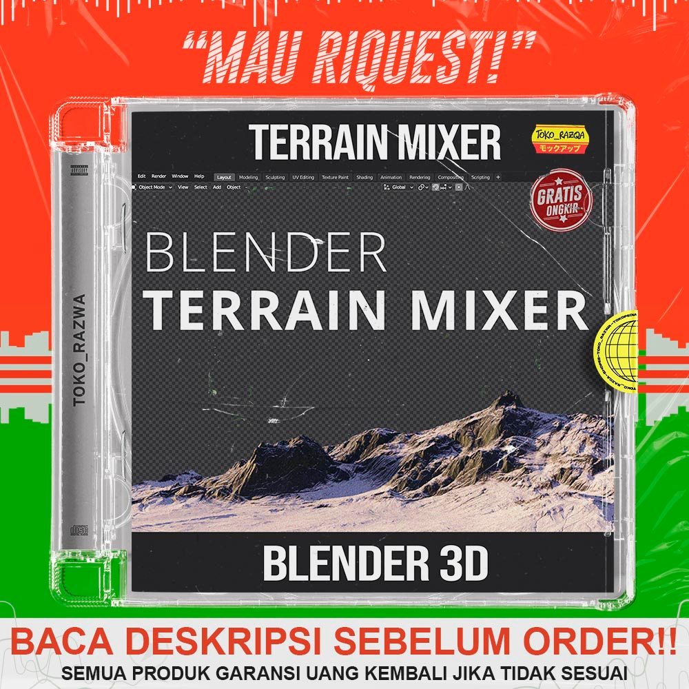 Jual Blender 3D - Terrain Mixer - 130623 | Shopee Indonesia