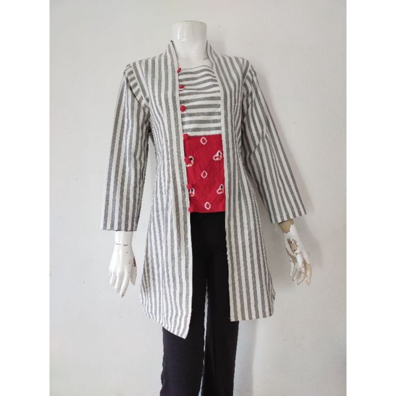 Jual LONG KUTUBARU LURIK ATBM PETHAK AWU BATIK SOLO | Shopee Indonesia