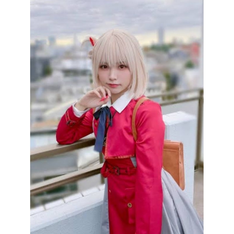 Jual fullset dengan wig cosplay chisato nishigiki lycoris recoil ...