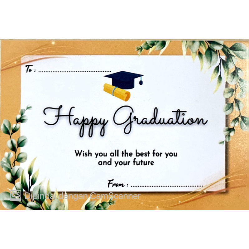 Jual Greeting Card Graduation - Gift Card - Kartu Ucapan Wisuda ...