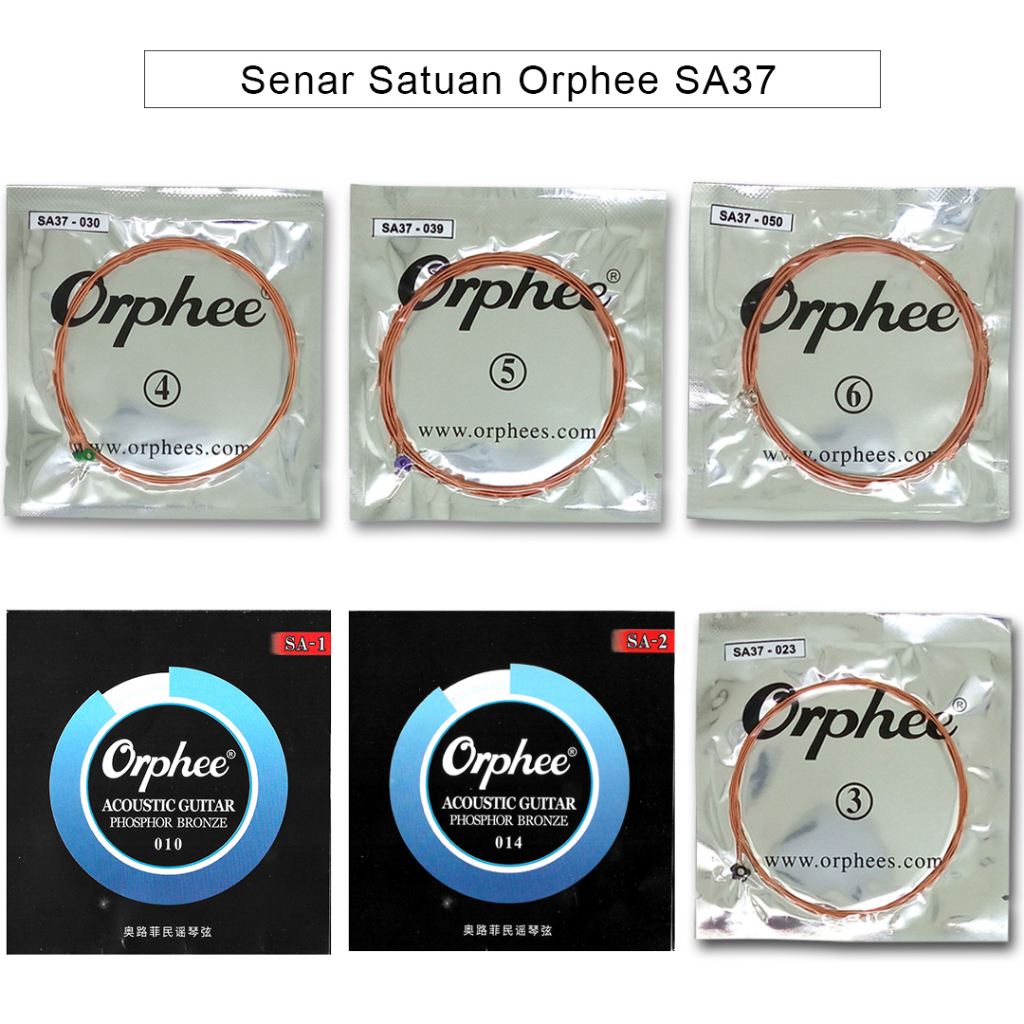 Jual Orphee SA Senar Satuan Akustik Single String | Shopee Indonesia