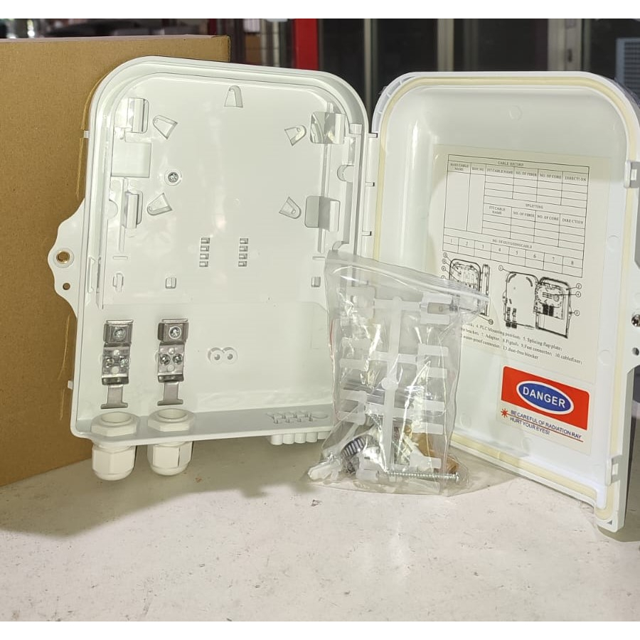 Jual Optical Distribution Panel 8 Core Lengkap Fullset ODP 8C Kapasitas ...