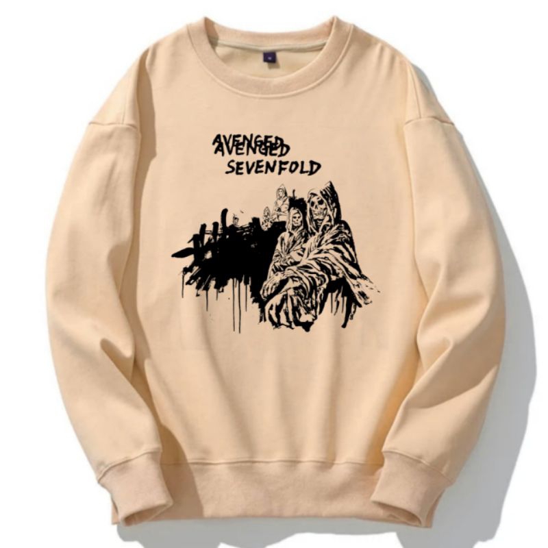 Jual Sweater Crewneck Band Avenged Sevenfold Life Is But A Dream LIBAD ...