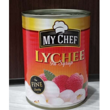Jual LYCHEE MY CHEF 565gr/Buah Kaleng | Shopee Indonesia