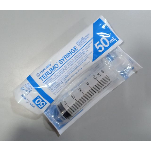 Jual Terumo Syringe 50ml / 50cc Terumo / Spuit 50cc Lubang Pinggir ...