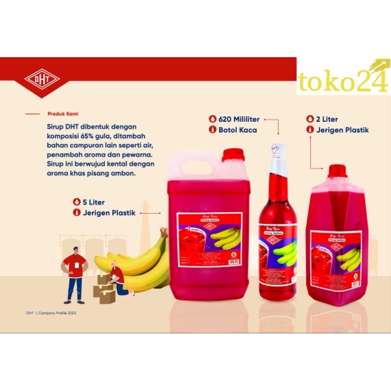 Jual Sirup DHT 2 Liter | Shopee Indonesia