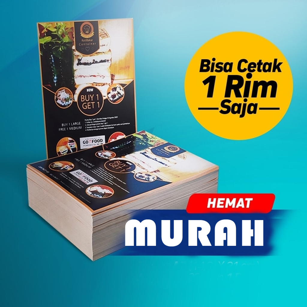 Jual Cetak Brosur / 1 Rim 500 Lembar | Shopee Indonesia