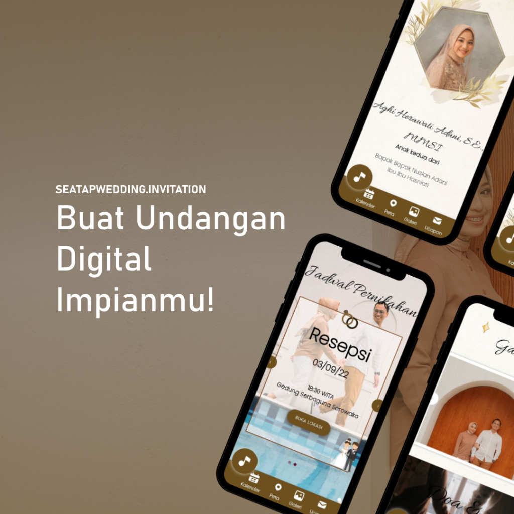 Jual Undangan Digital Exclusive Express, Digital Undangan Berlaku Satu ...