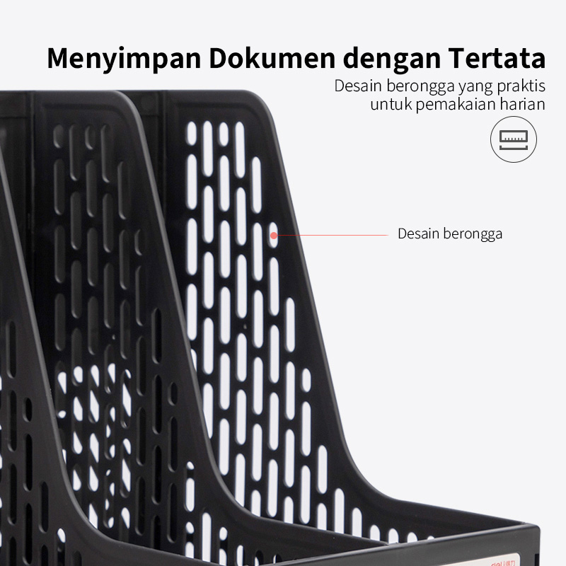 Jual Deli Magazine Container File Tray Rak Box File Tempat Dokumen ...