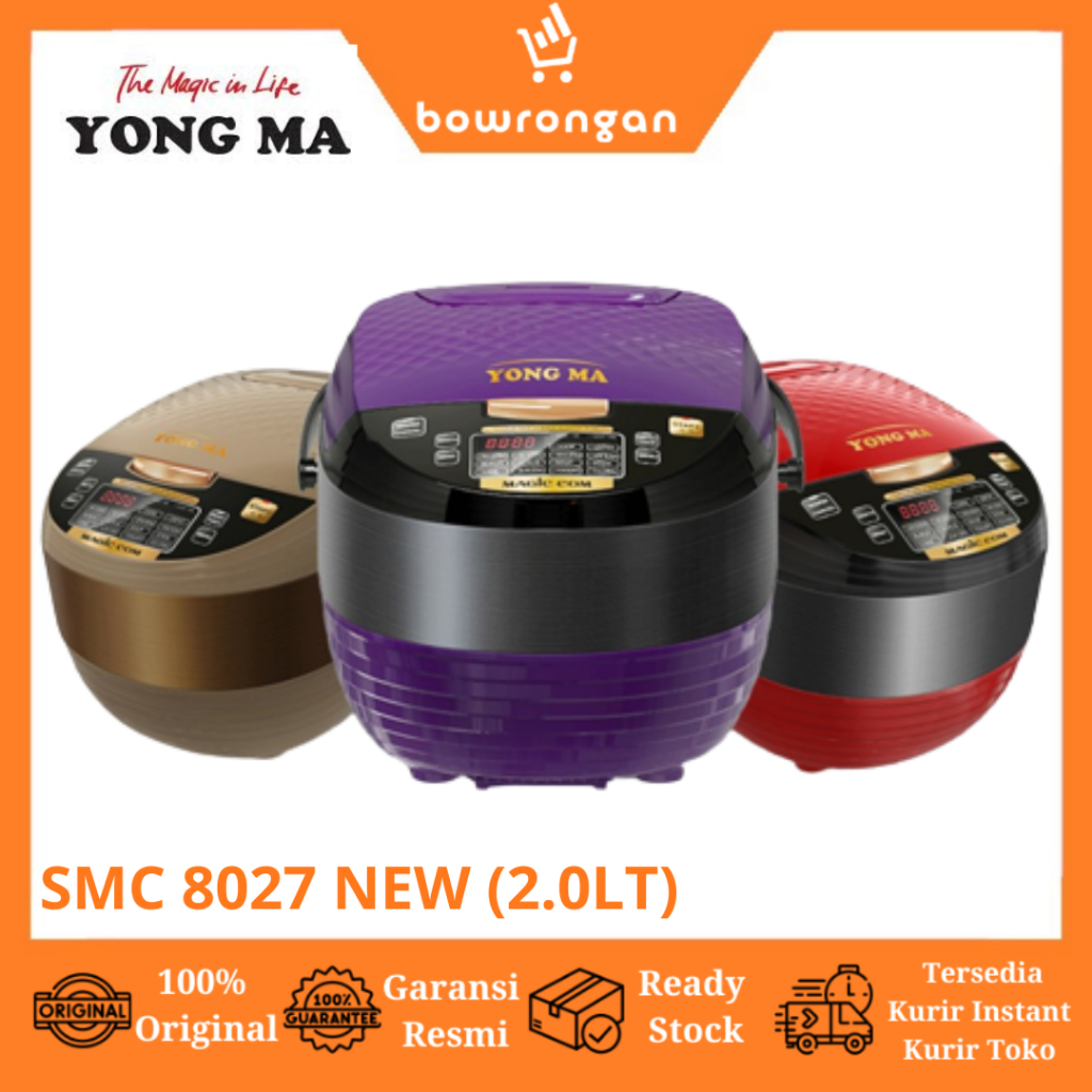 Jual YONG MA Magic Com 2L Digital Rice Cooker Penanak Nasi SMC-8027 SMC ...