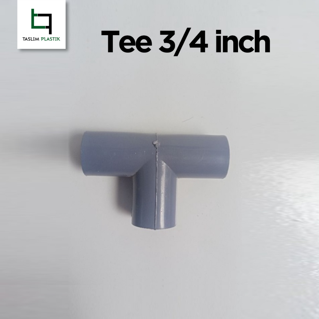 Jual Tee / T / Fitting Sambungan Pipa Paralon 3/4 inch | Shopee Indonesia