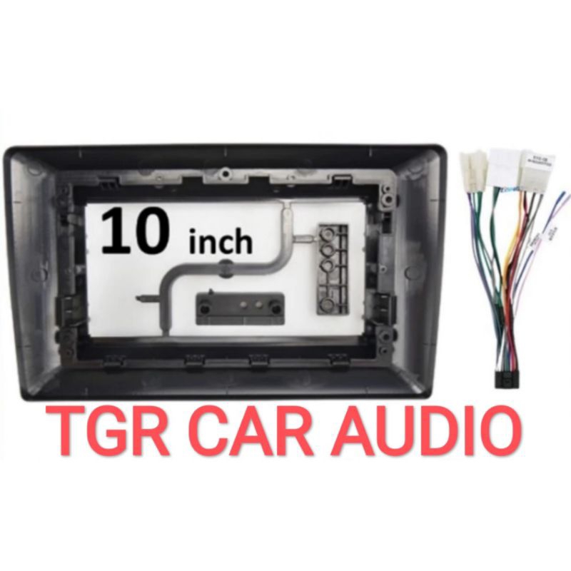 Jual frame head unit android 10 inch toyota daihatsu universal calya ...