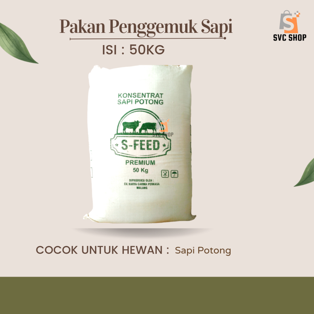 Jual Konsentrat Sapi Potong S Feed 50 Kg Konsentrat Penggemuk Sapi ... Jual Konsentrat Sapi Potong S Feed 50 Kg Konsentrat Penggemuk Sapi ...