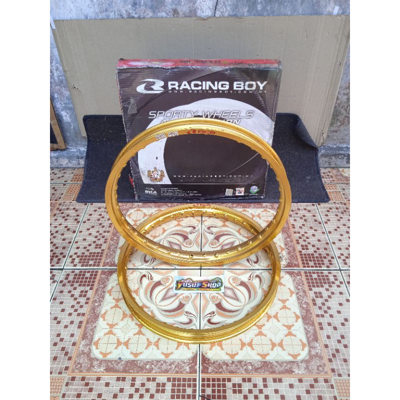 Jual velg RCB malaysia uk 140 Ring 17 Original Gold | Shopee Indonesia