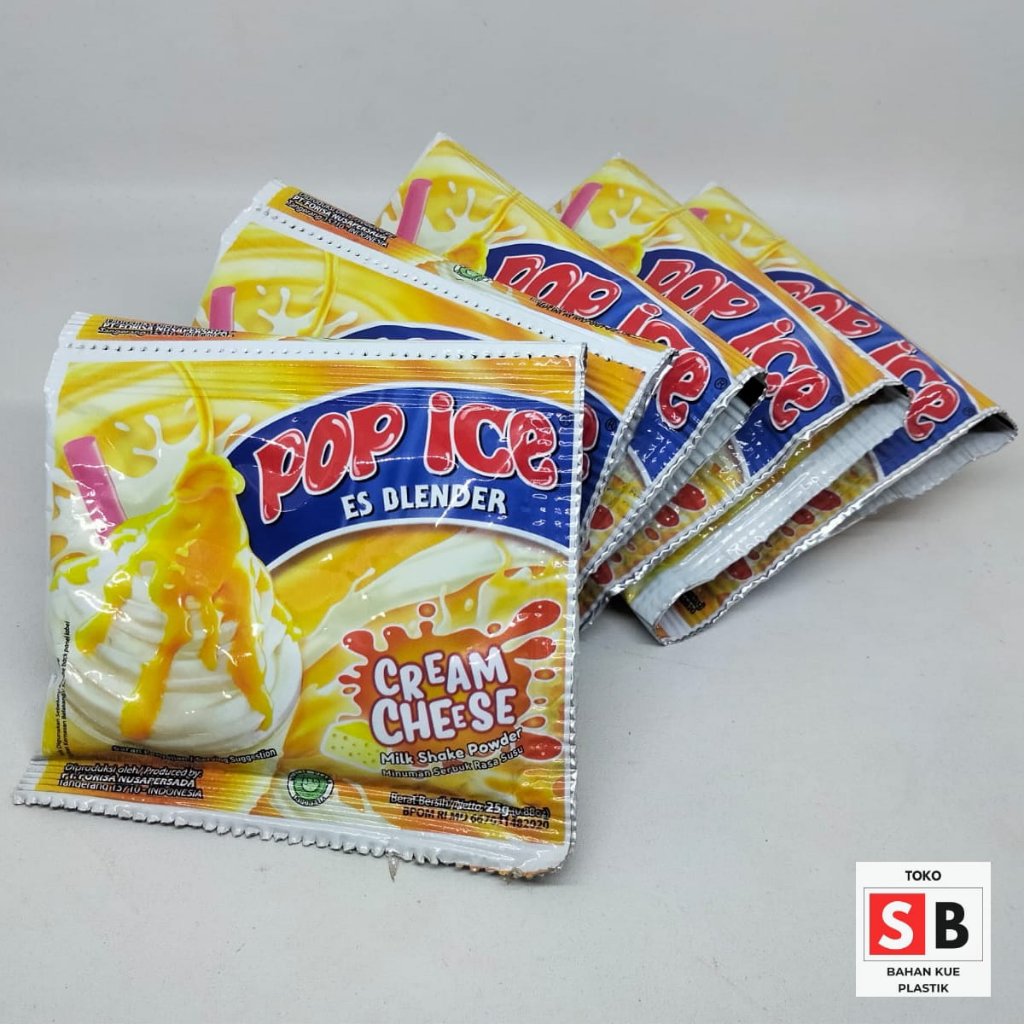 Jual POP ICE RENCENG ANEKA RASA/ POP ICE RENCENG ISI 10 SACHET VARIAN ...