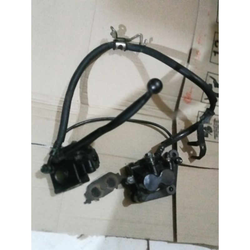 Jual kaliper set master rem R15 v3 original fungsi normal | Shopee ...