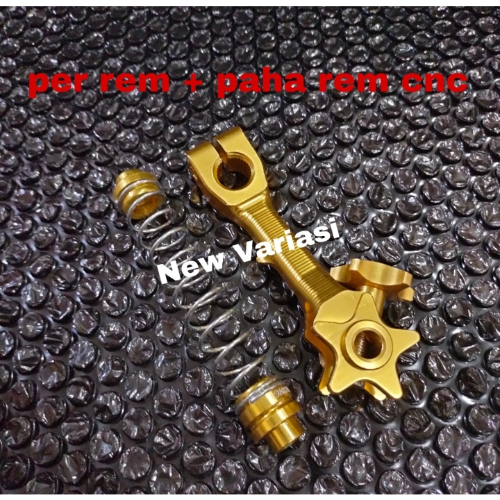 Jual tiang rem belakang plus paha rem full cnc plus panel rem L(35cm ...