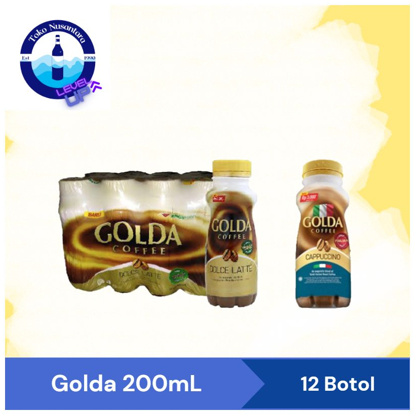 Jual Golda Kopi Botol RTD [Pack isi 12 Botol] | Shopee Indonesia