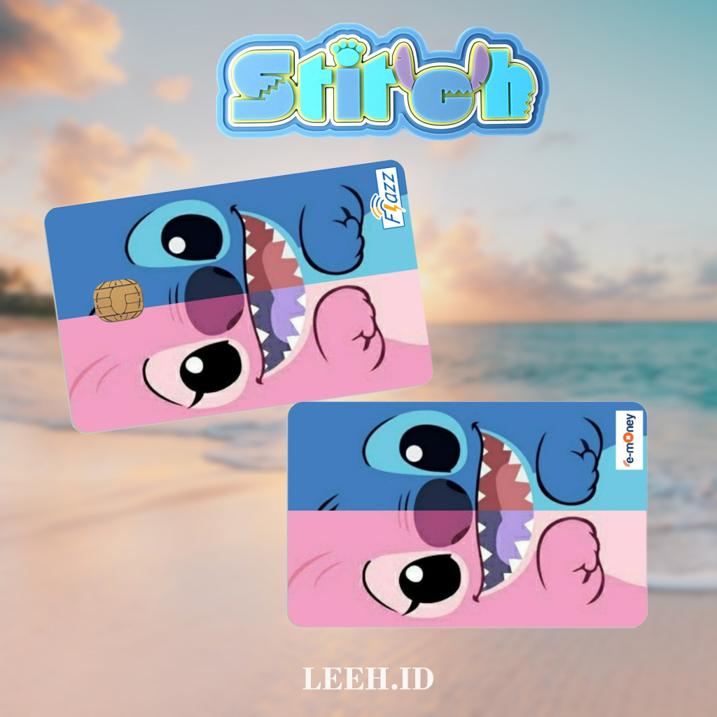 Jual STITCH - Kartu Uang Elektronik Etoll Flazz Gen 2/Emoney | Shopee ...