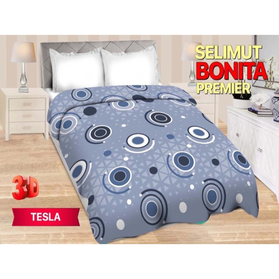 Jual Selimut Bonita Premier Bulu Panel 3D 160x200 Motif Alvaro, Arvin ...