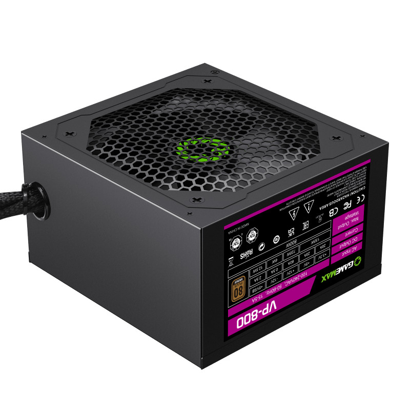 Jual PSU Gamemax VP-800 Gaming Performance 80+ Bronze Power Supply ...